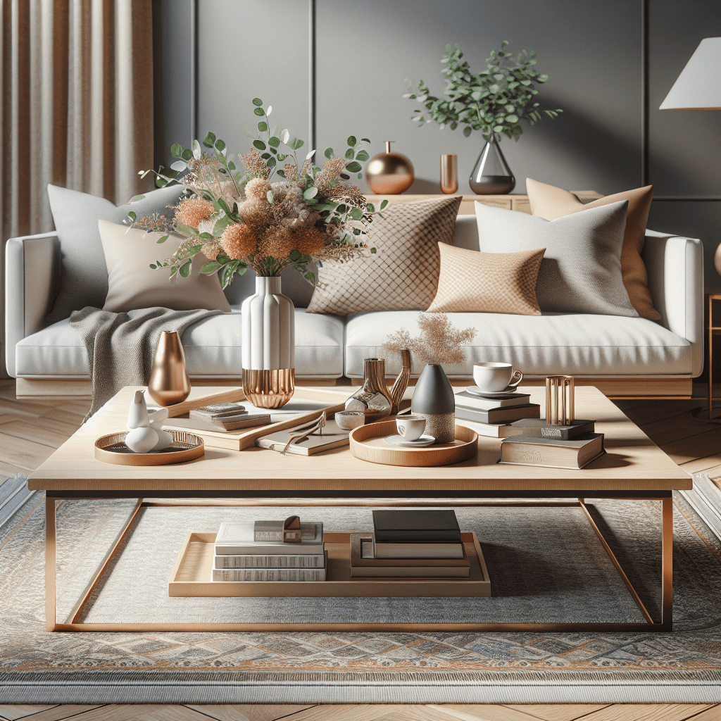 How to Style Your Coffee Table for Maximum Visual Impact - Styling Homes