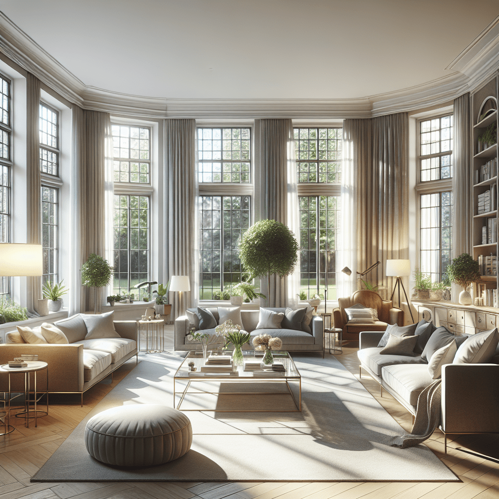 Best Furniture Layouts for Rooms with Multiple Windows - Styling Homes