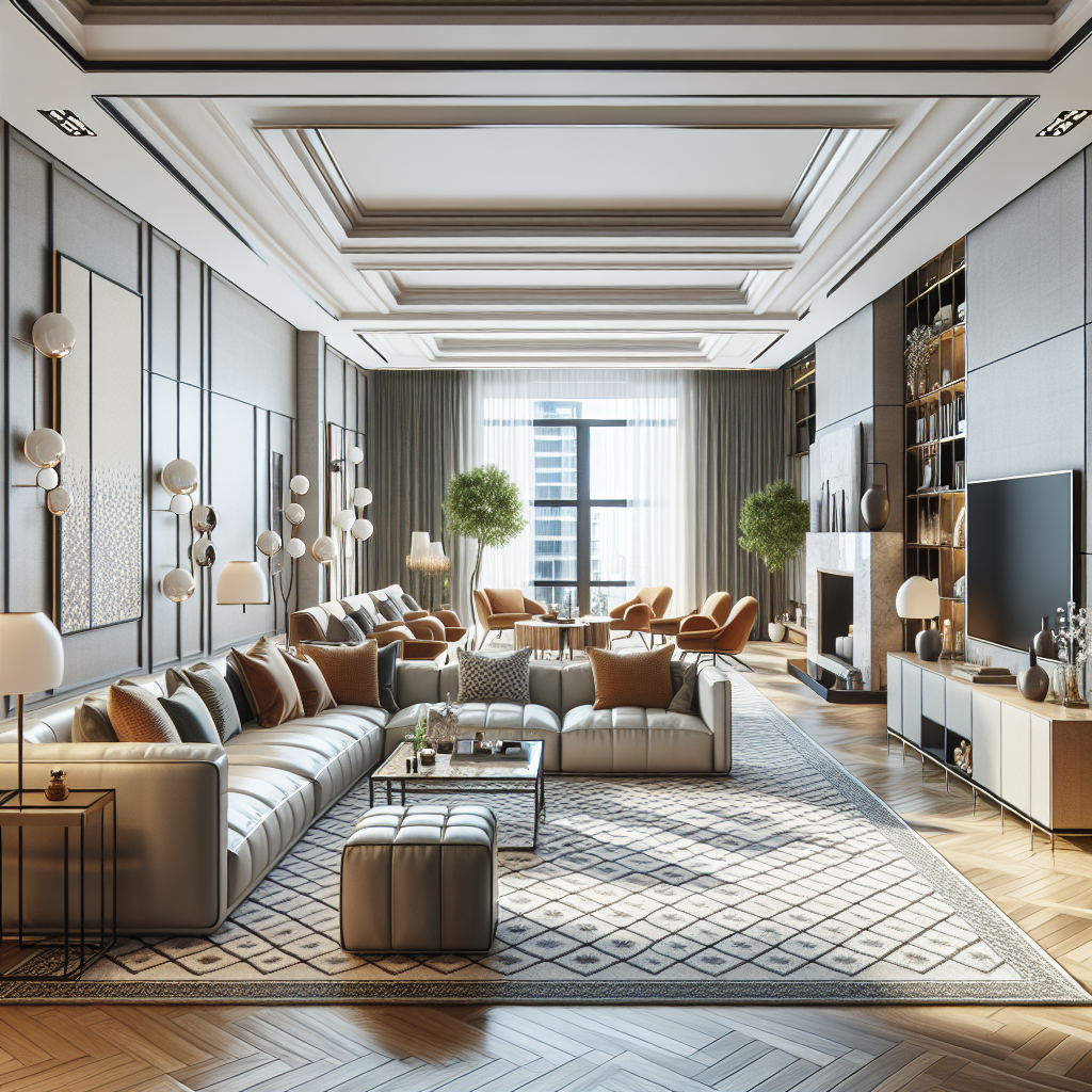 Furniture Arrangement Tips for Large Living Rooms - Styling Homes