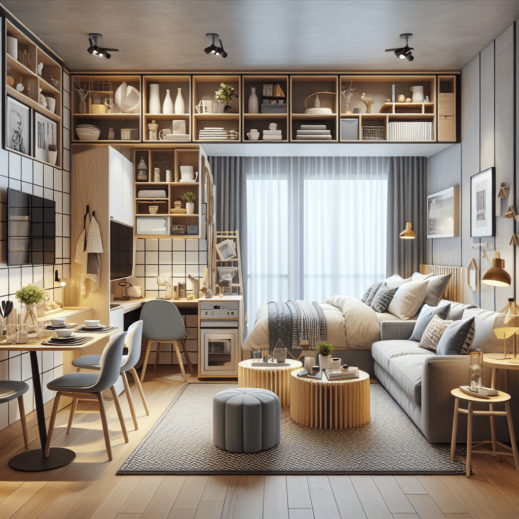 How to Arrange Furniture in a Studio Apartment - Styling Homes