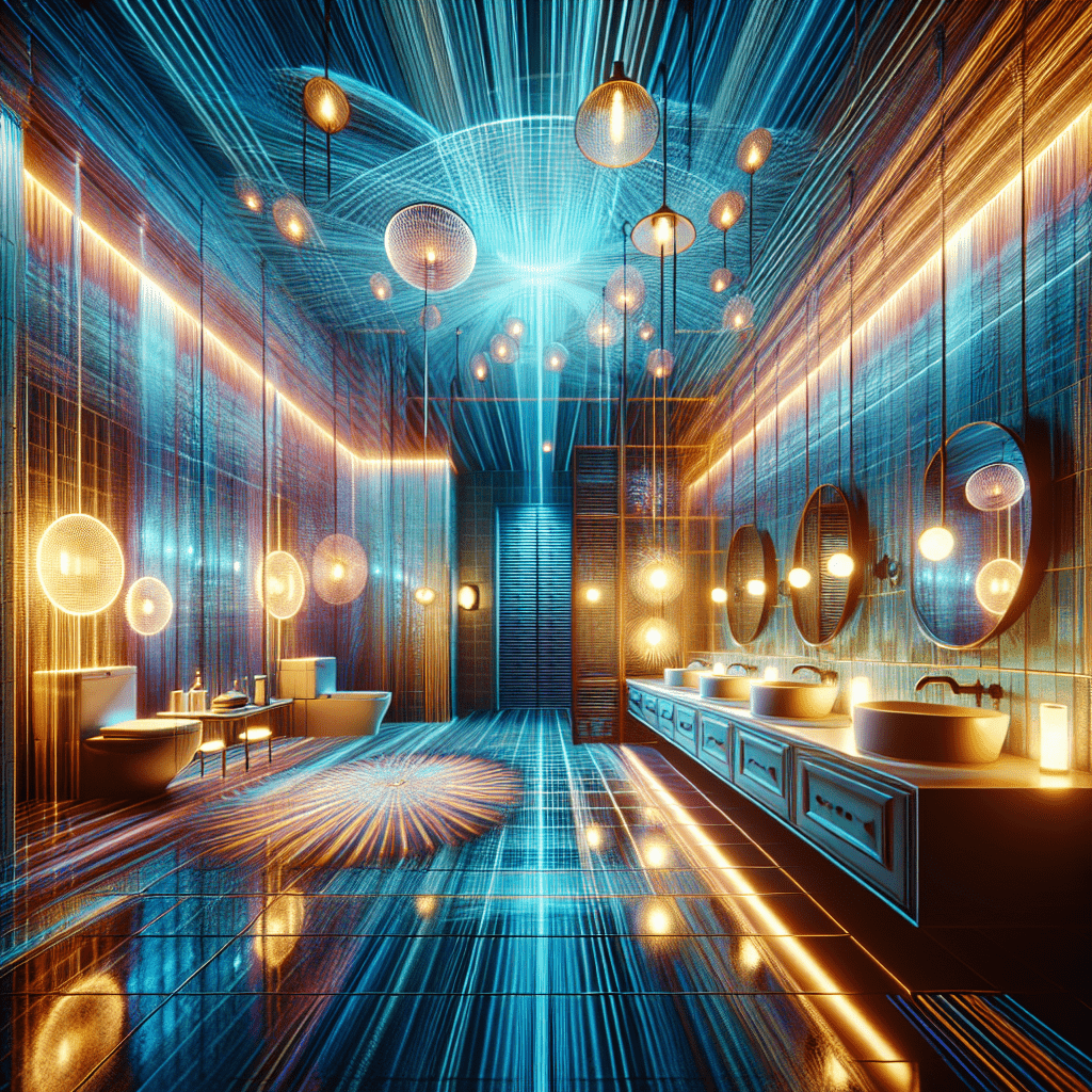 How to Use Bold Lighting Fixtures in Bathroom Design - Styling Homes