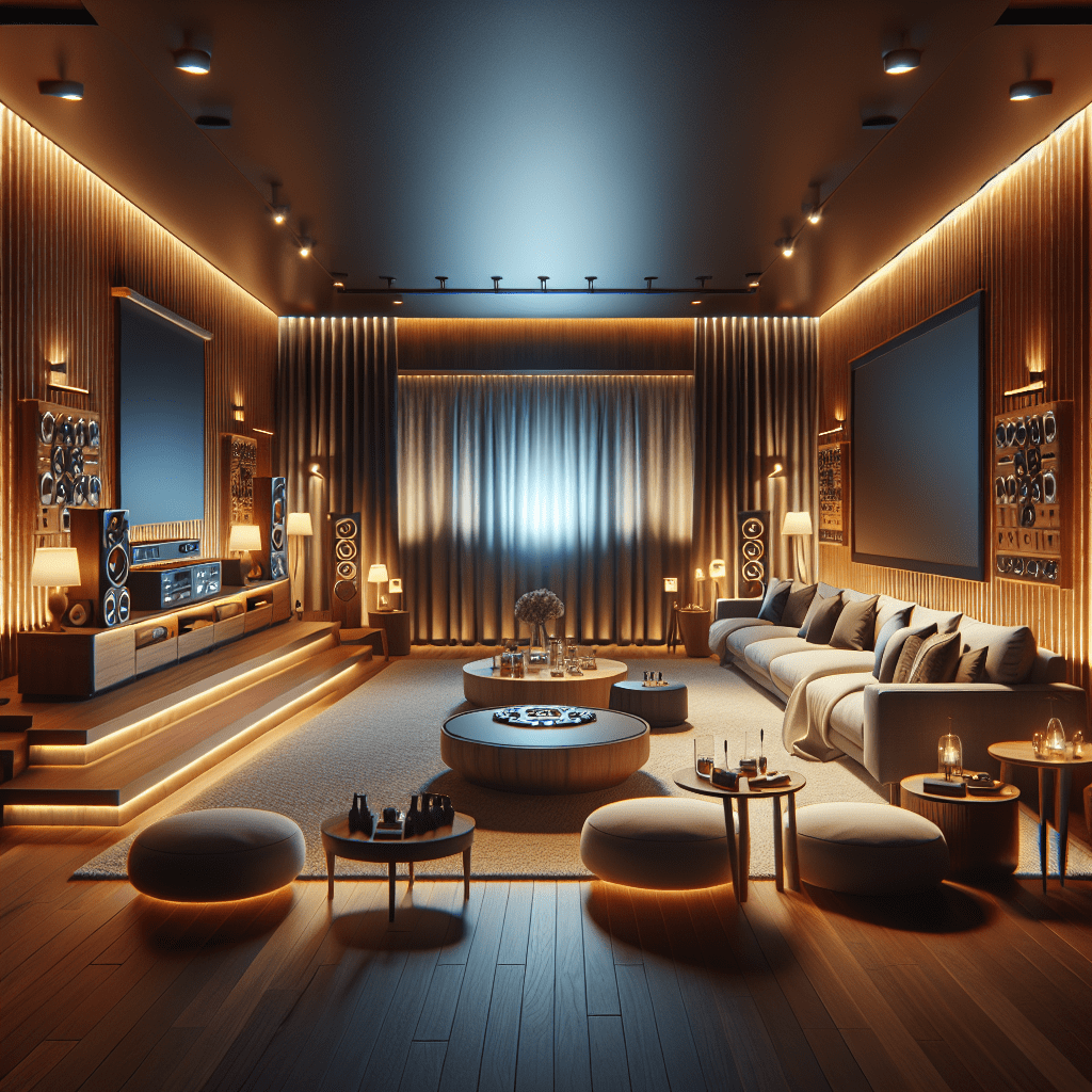 Arranging Furniture for the Perfect Home Theater Setup - Styling Homes