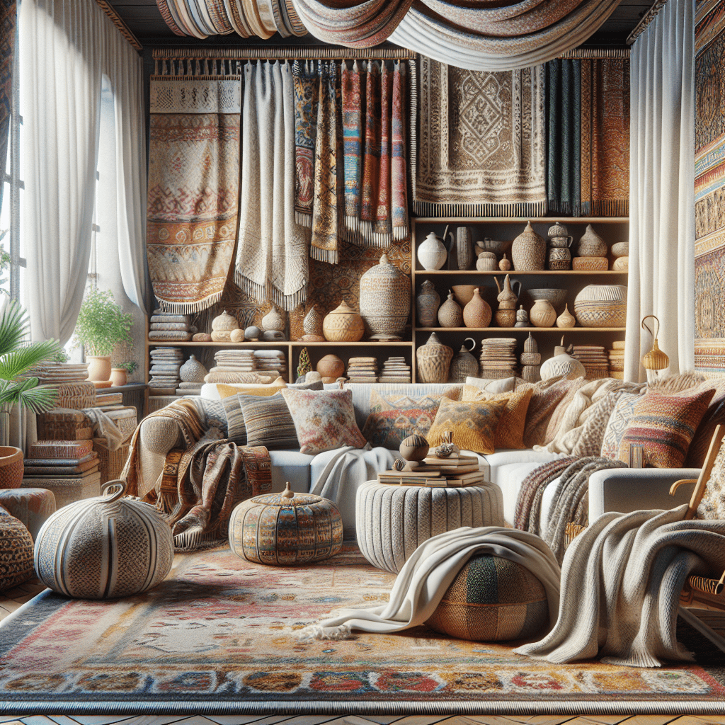 Creating a Cozy Home with Layered Textiles - Styling Homes