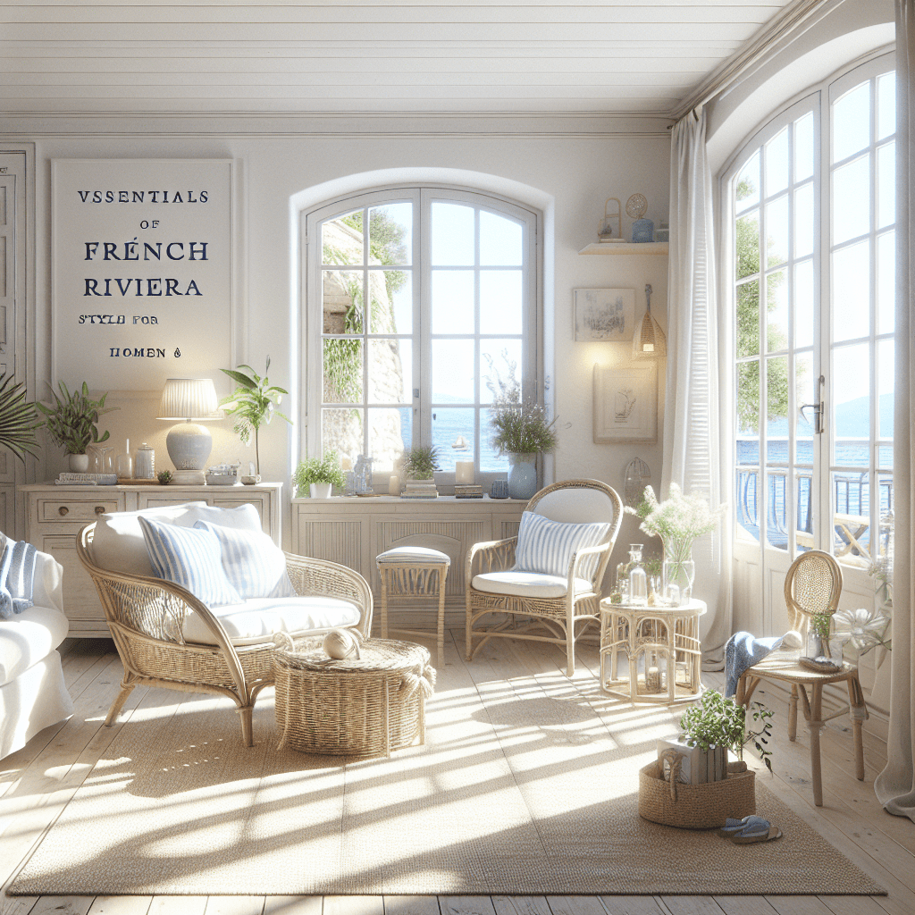 The Essentials of French Riviera Style for Modern Homes - Styling Homes