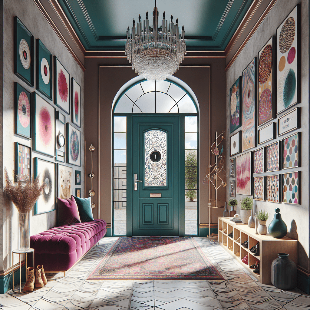 Creating a Statement Entryway with Bold Design Choices - Styling Homes