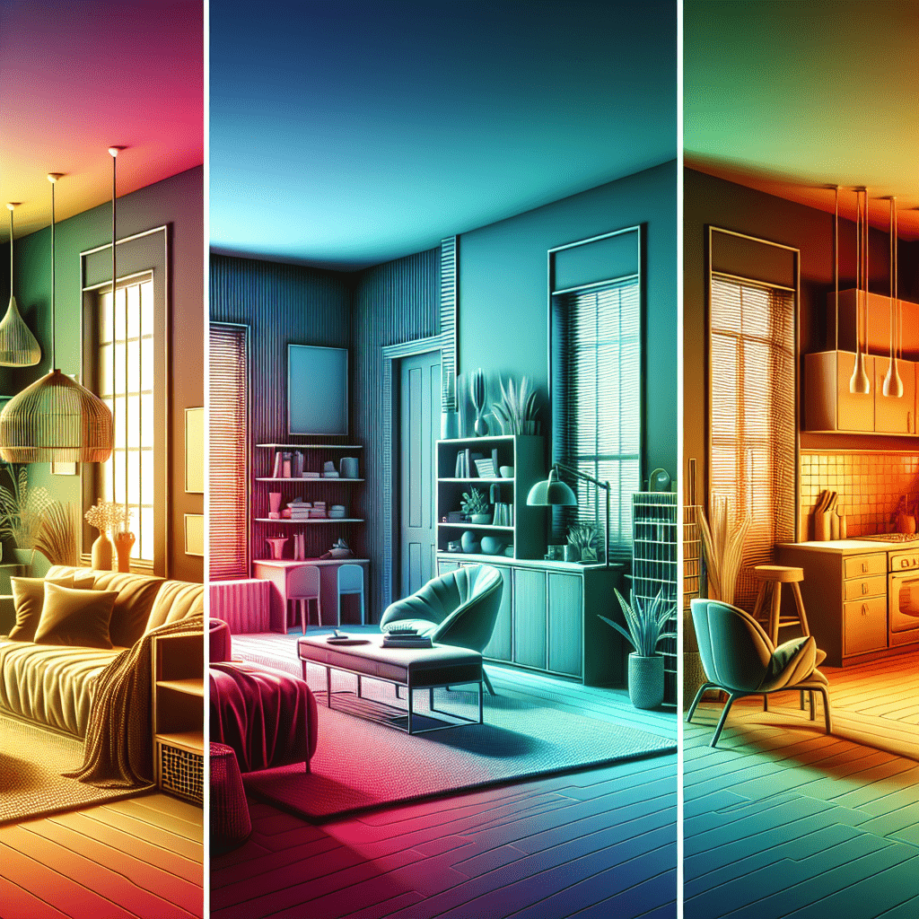 How to Use Color Gradients in Home Decor - Styling Homes