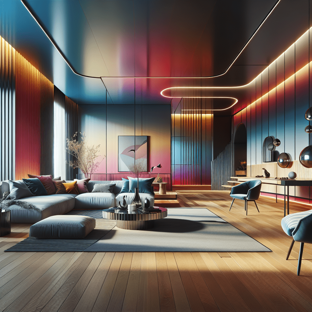 The Bold Impact of Color Gradients in Modern Interiors - Styling Homes