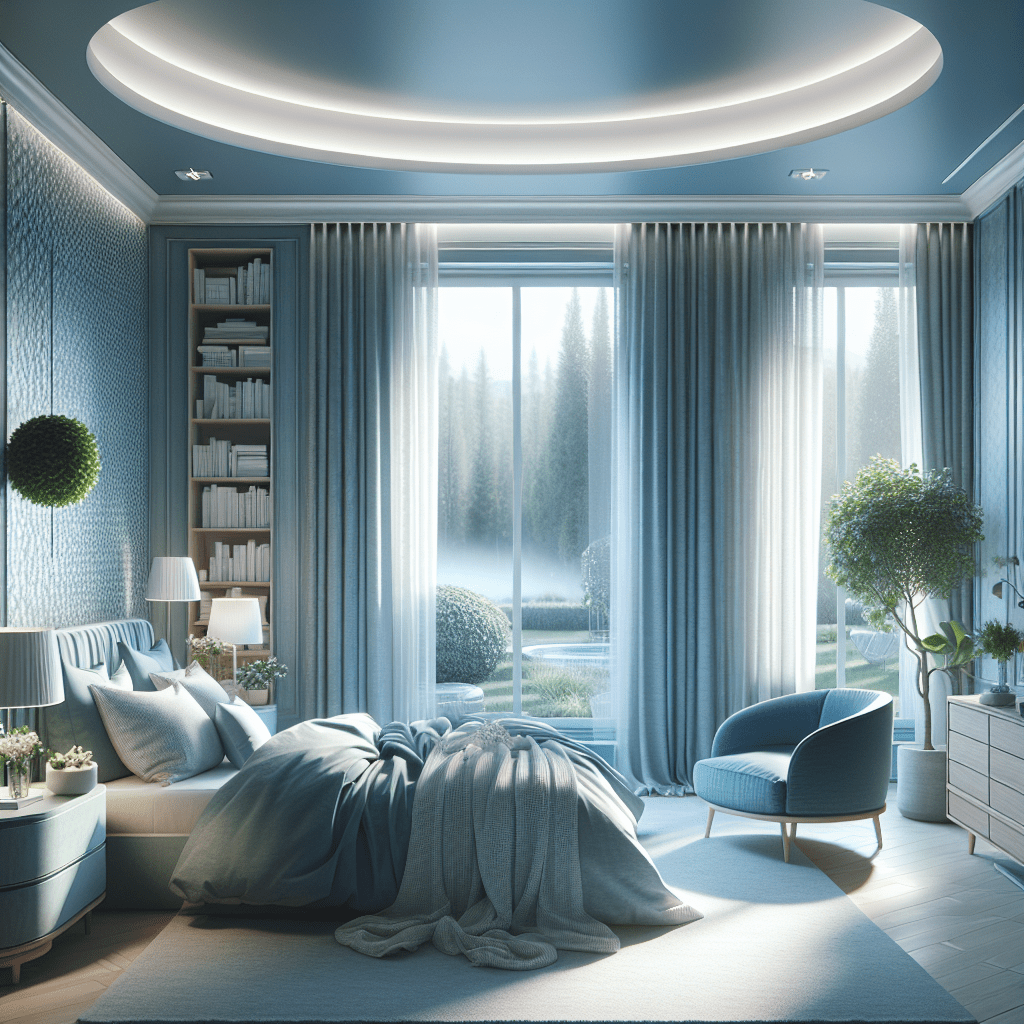 Designing a Bedroom with Cool Tones for a Calming Effect - Styling Homes