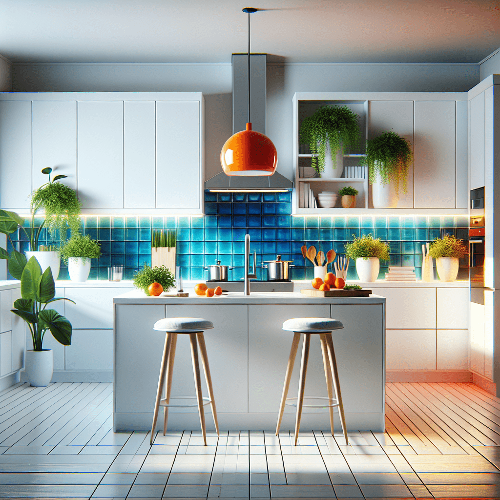 Designing a Kitchen with Pops of Color for a Fresh Look - Styling Homes