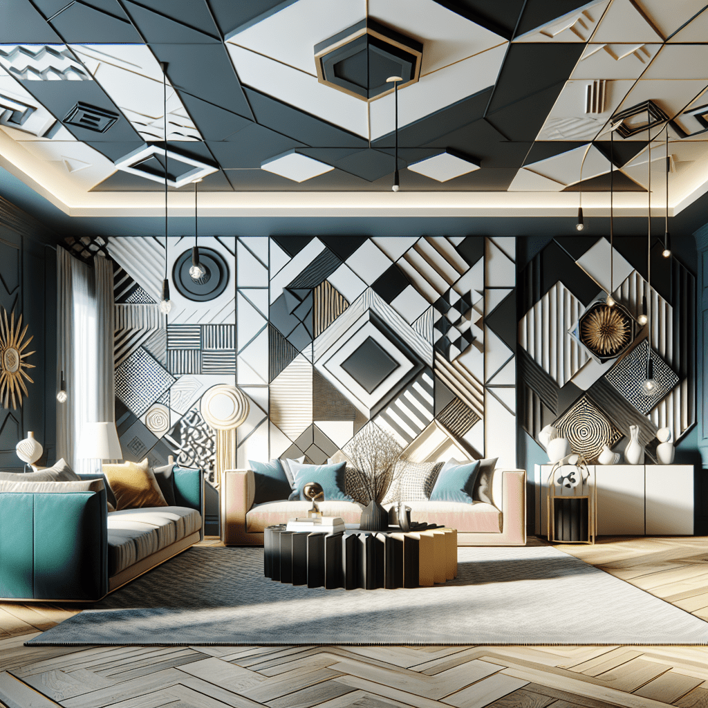 Designing with Geometric Patterns for a Modern Look - Styling Homes