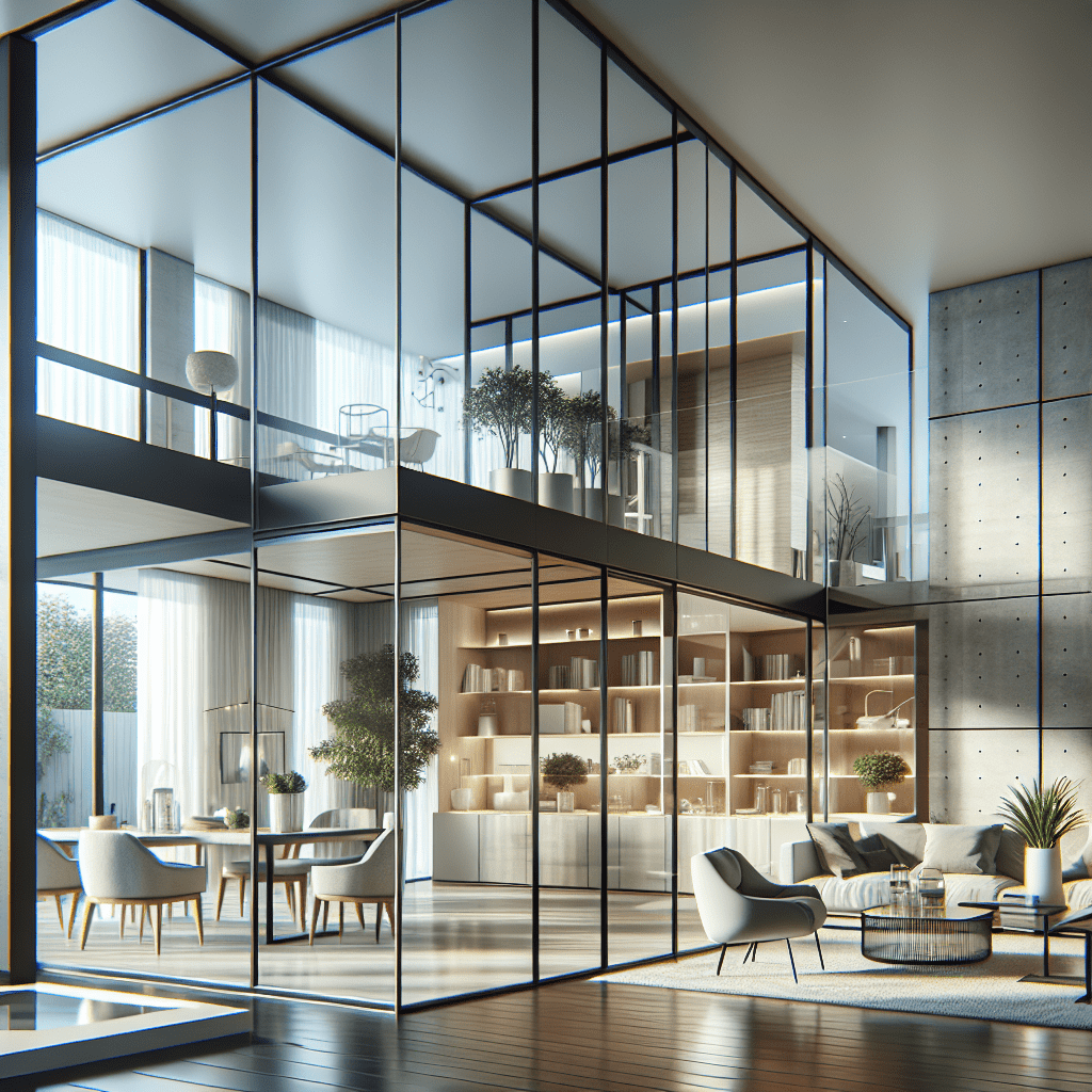 The Power of Glass Partitions in Modern Open-Concept Homes - Styling Homes