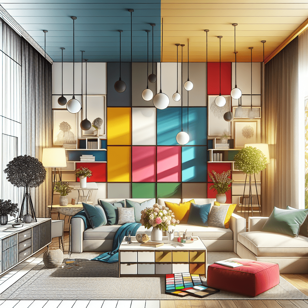 The Role of Color Blocking in Creating Visual Interest - Styling Homes