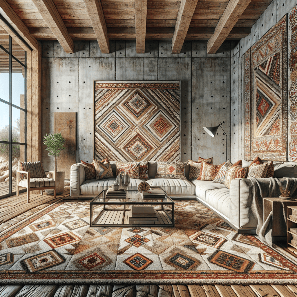 How to Use Bold Patterns in Contemporary Farmhouse Interiors - Styling ...