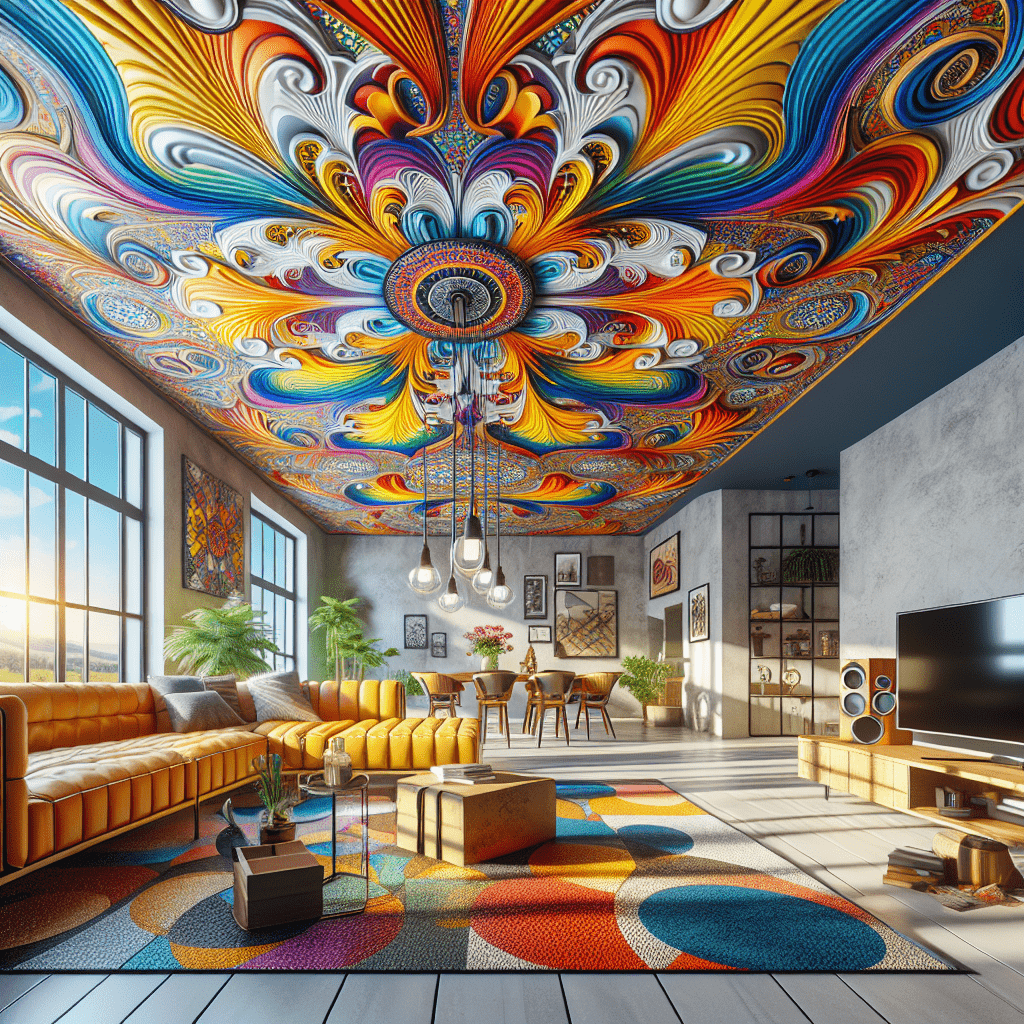 The Power of Bold Ceilings in Eclectic Interiors - Styling Homes