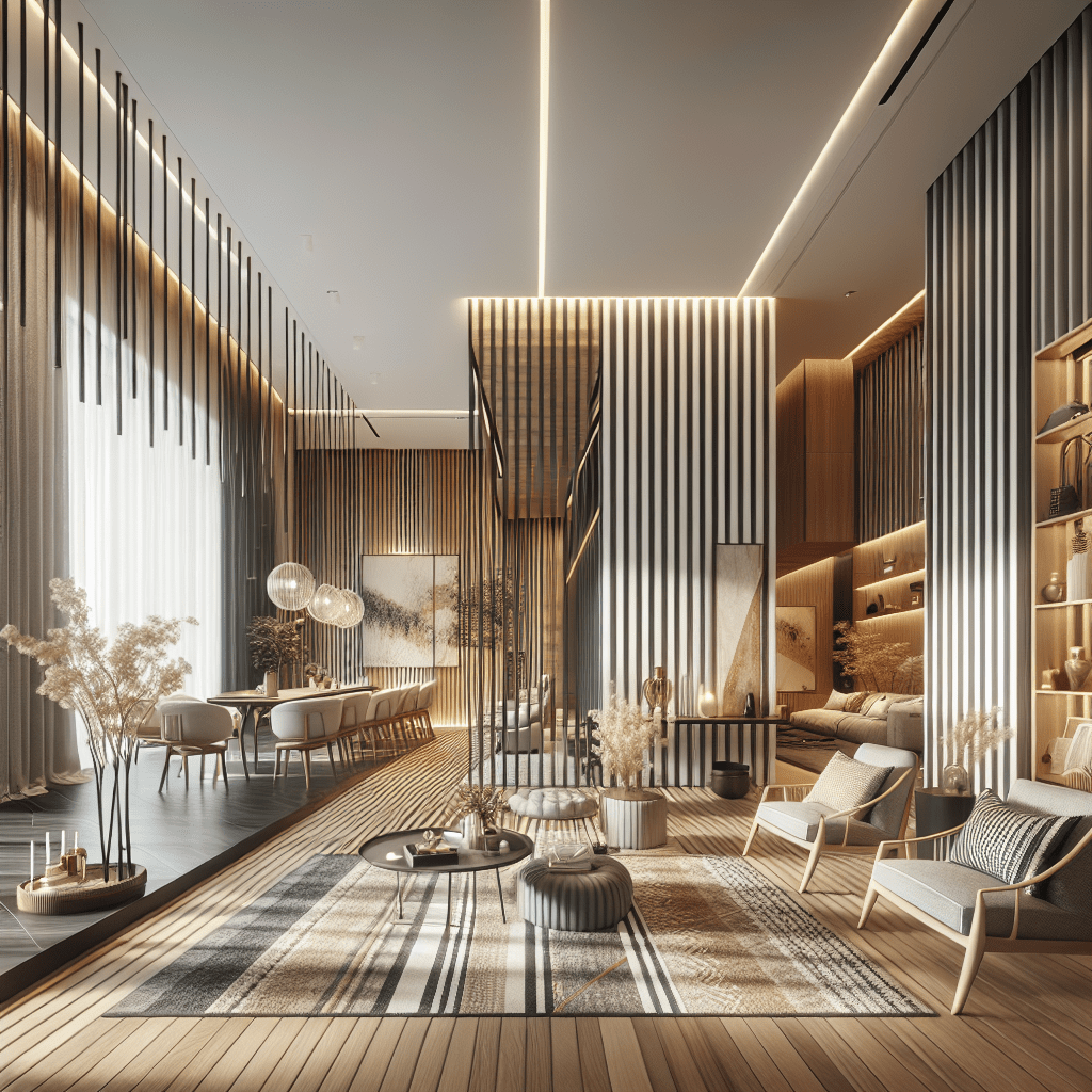 The Power of Vertical Stripes in Contemporary Interiors - Styling Homes