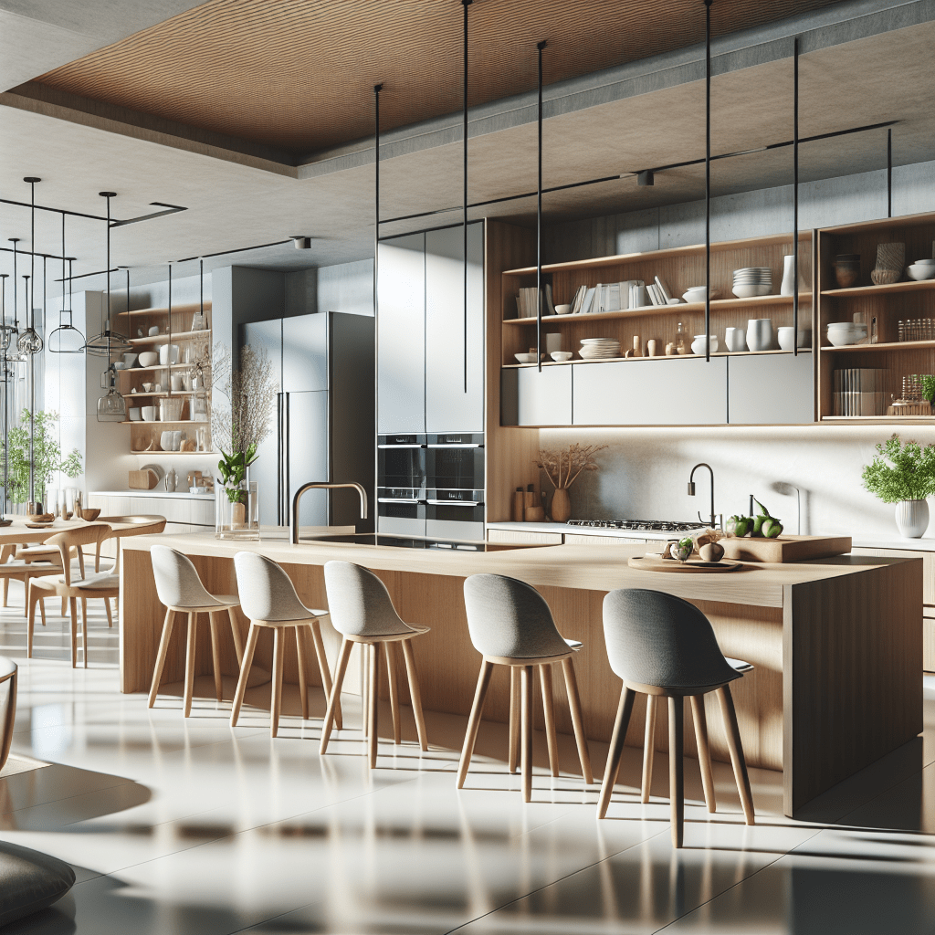 Arranging Furniture for a Flowing, Open-Plan Kitchen - Styling Homes