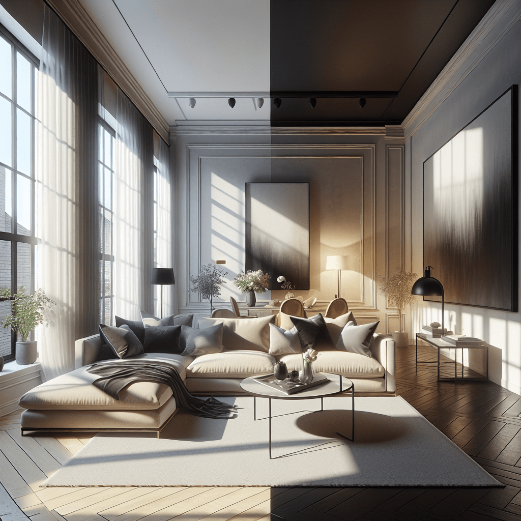 How to Create Contrast with Light and Dark Accents - Styling Homes