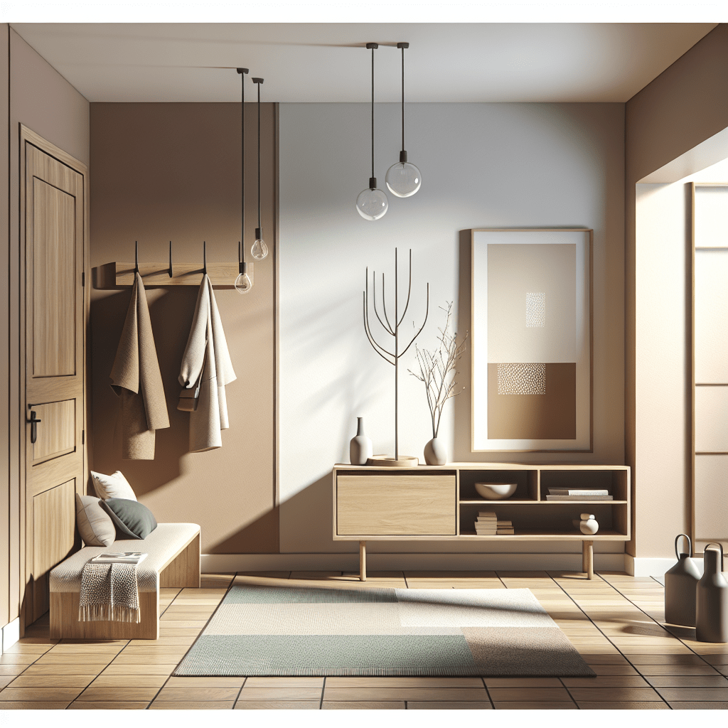 How to Style a Modern Entryway with Clean Lines - Styling Homes